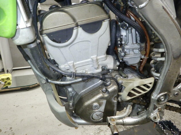 Двигатель Kawasaki KX250F 2004-2005 KX250NE